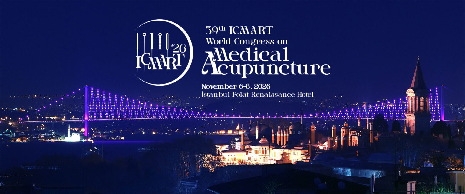 39. ICMART World Congress on Medical Acupuncture